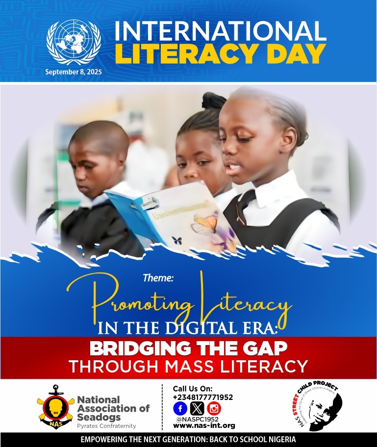 Address by the National Association of Seadogs (Pyrates Confraternity ...